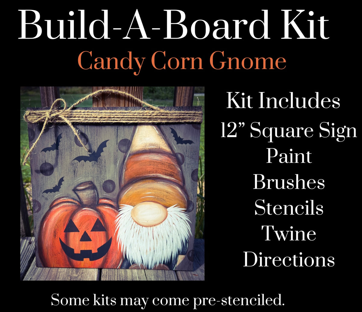 Candy Corn Build A Board Kit - Bossard's Board Works