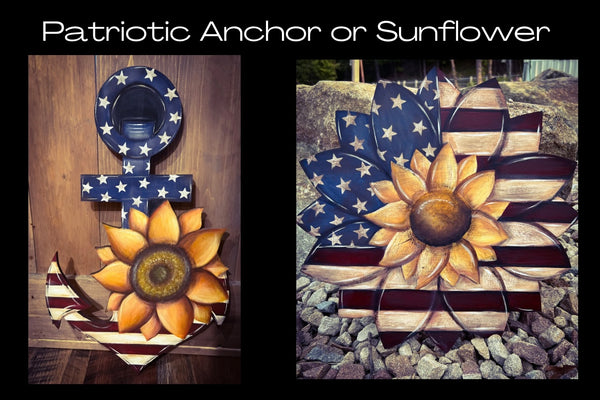 Past Products Tagged "patriotic anchor or sunflower" - Bossard's Board ...