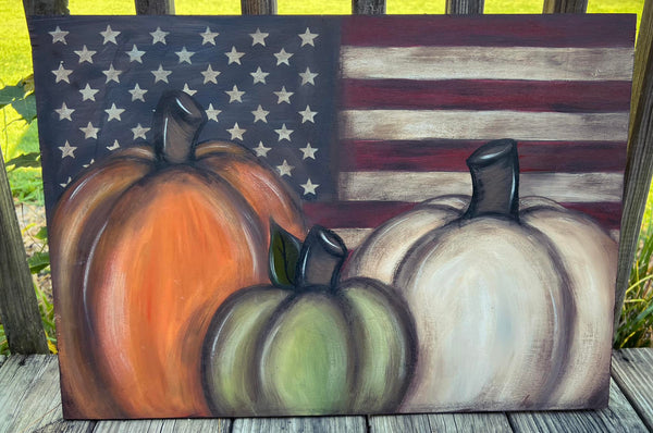 Patriotic Fall - Bossard's Board Works