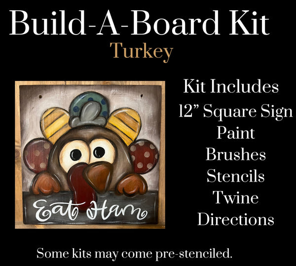 Turkey Build A Board KIT - Bossard's Board Works