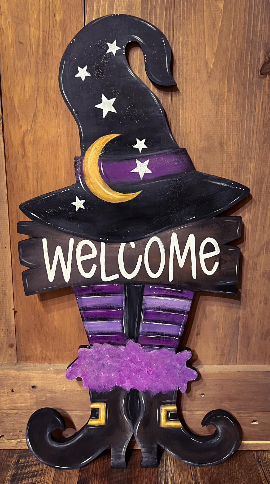Sign Painting Options Tagged "welcome witch" - Bossard's Board Works
