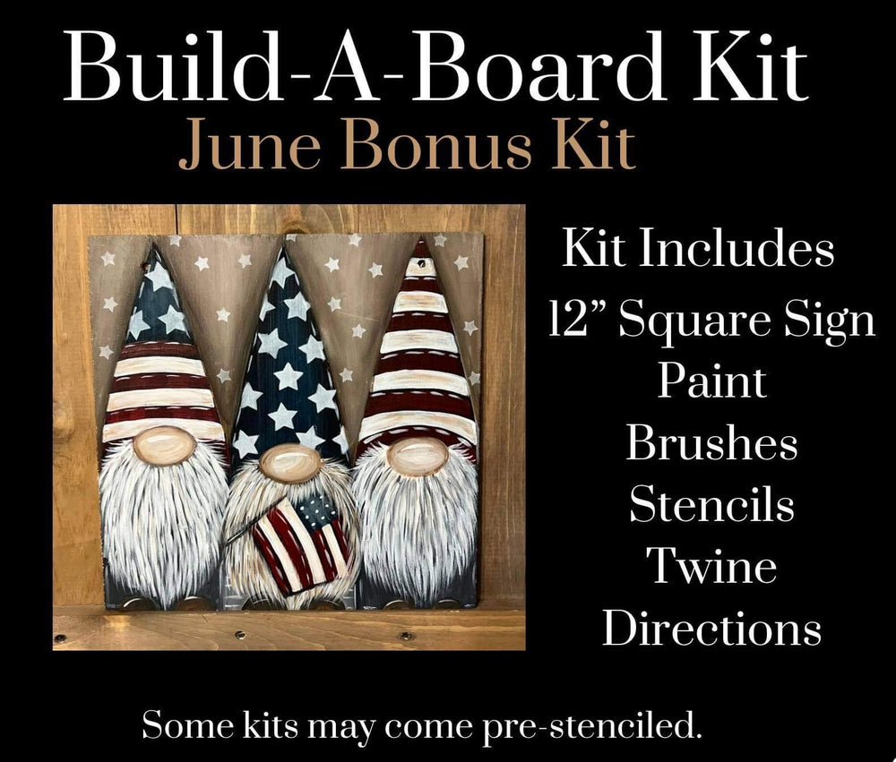 June 2022 Bonus DIY Kit - Bossard's Board Works